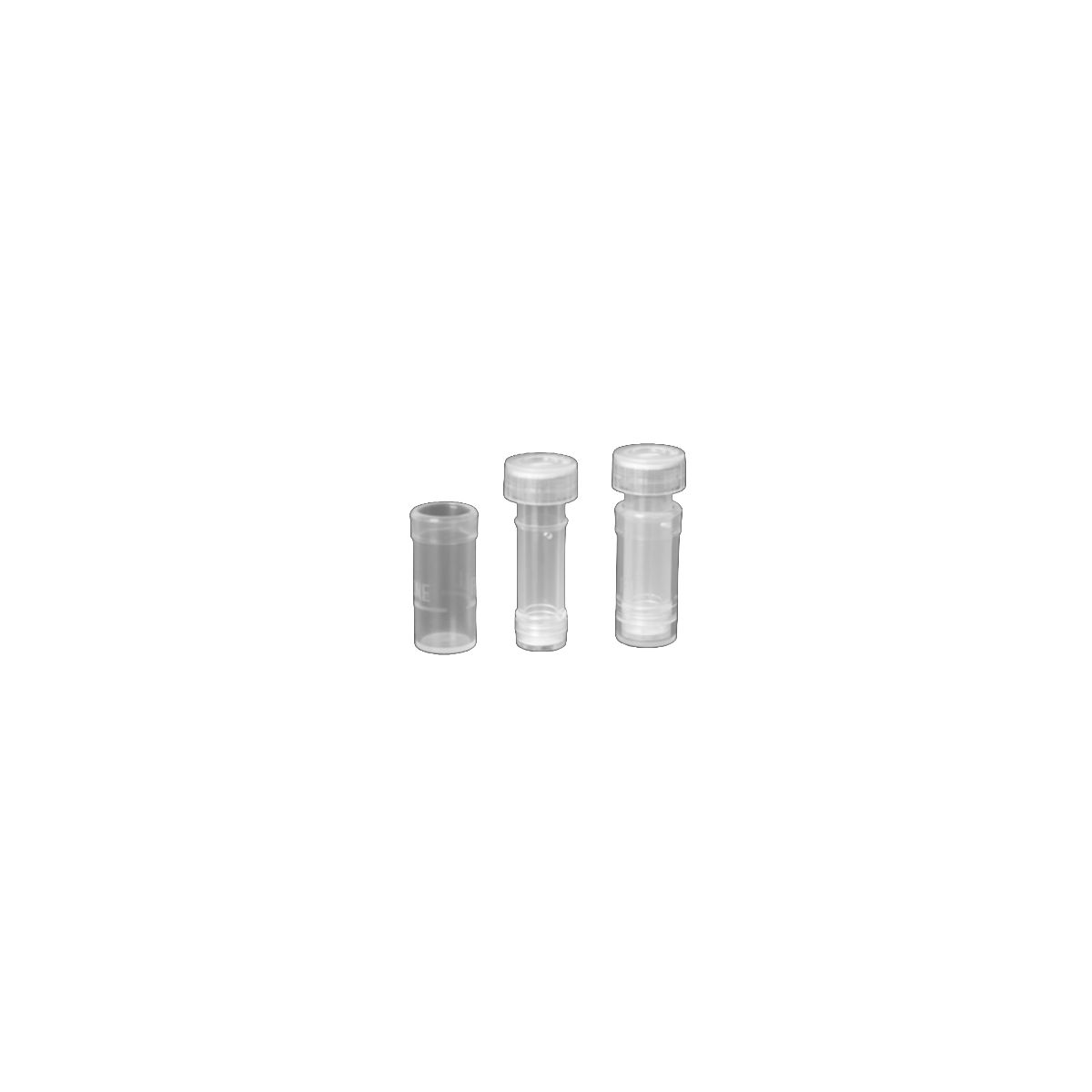 Filter Vial trasparente PVDF idrofobo 0,22 μm setto pre-tagliato